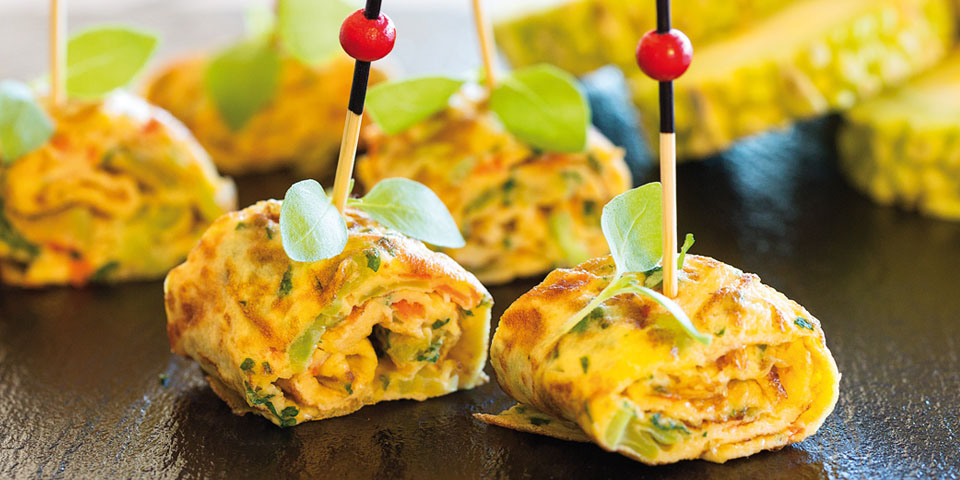 how to cook bitter gourd omelet